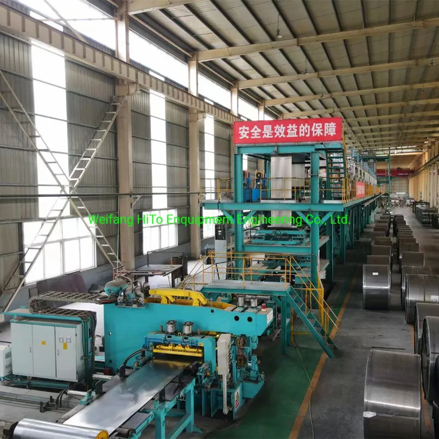 100000t Hot DIP Continuous Galvanizing Line for Narrow Strip ...