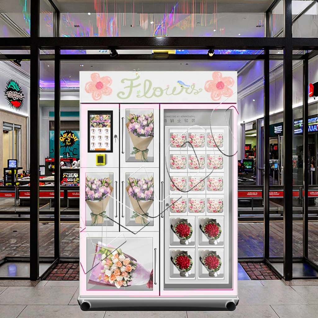 Haloo Expendedora De Flores Distributeur De Fleurs 24/7 Self-Service ...