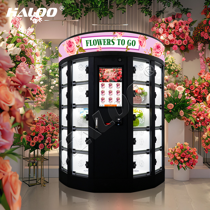 Haloo Vending Machine Distributeur Automatique De Fleurs Self-service ...