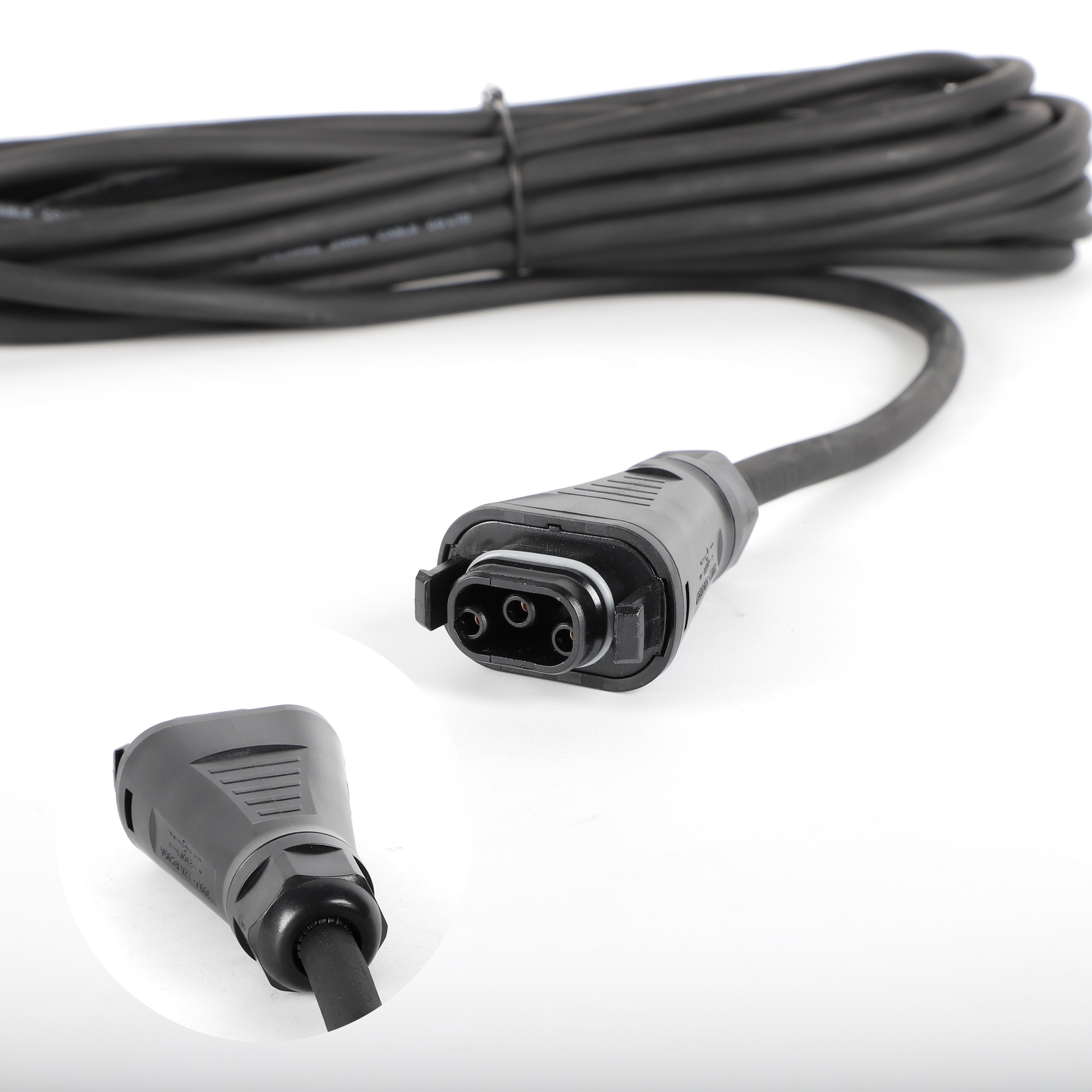 Pntech Schuko zástrčka Německo gumový kabel H07rn-f BC05a pro mikro měnič 12a měď