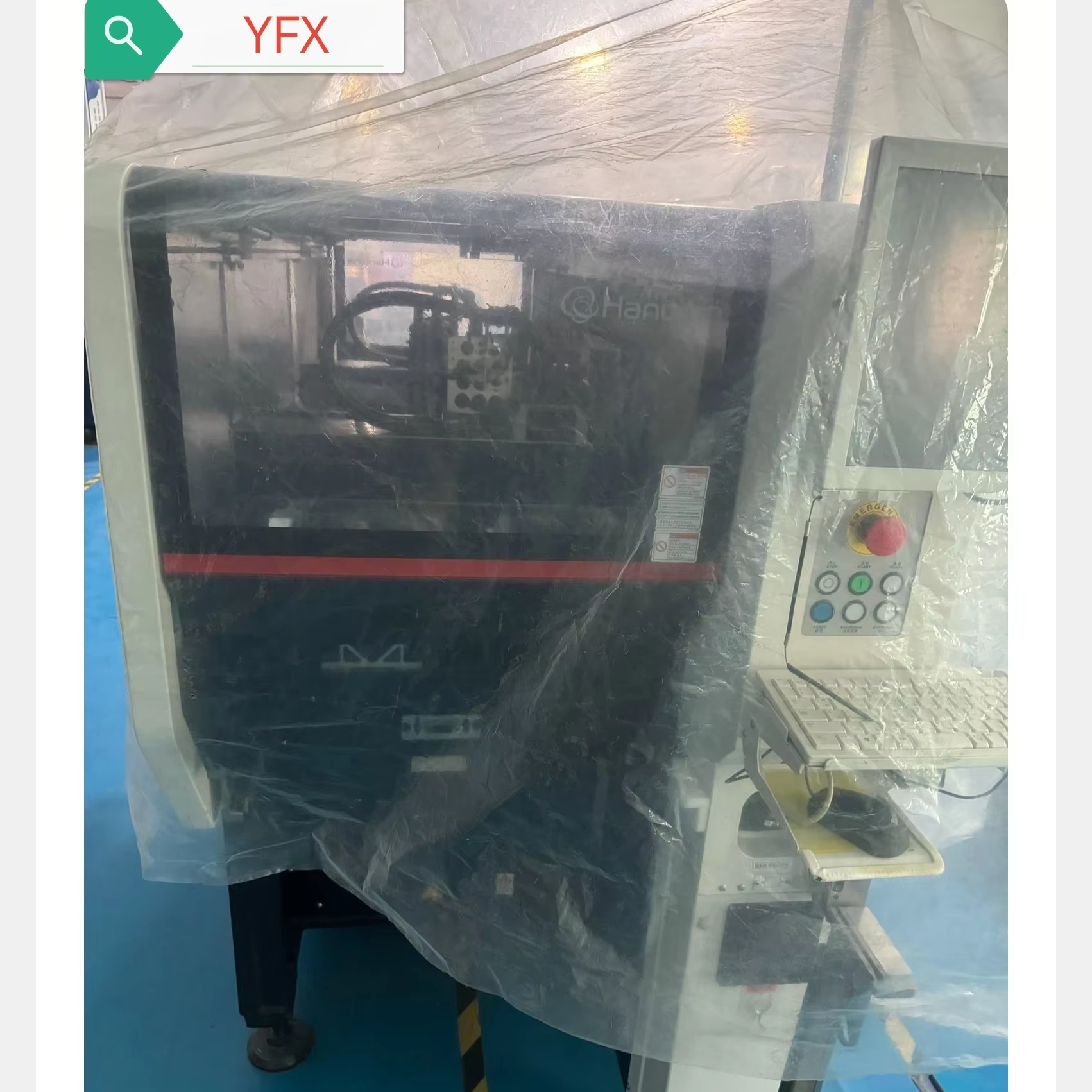 Smt Pcb Assembly Line High Speed Hanwha Hm520 Hs Chip Mounter Machine