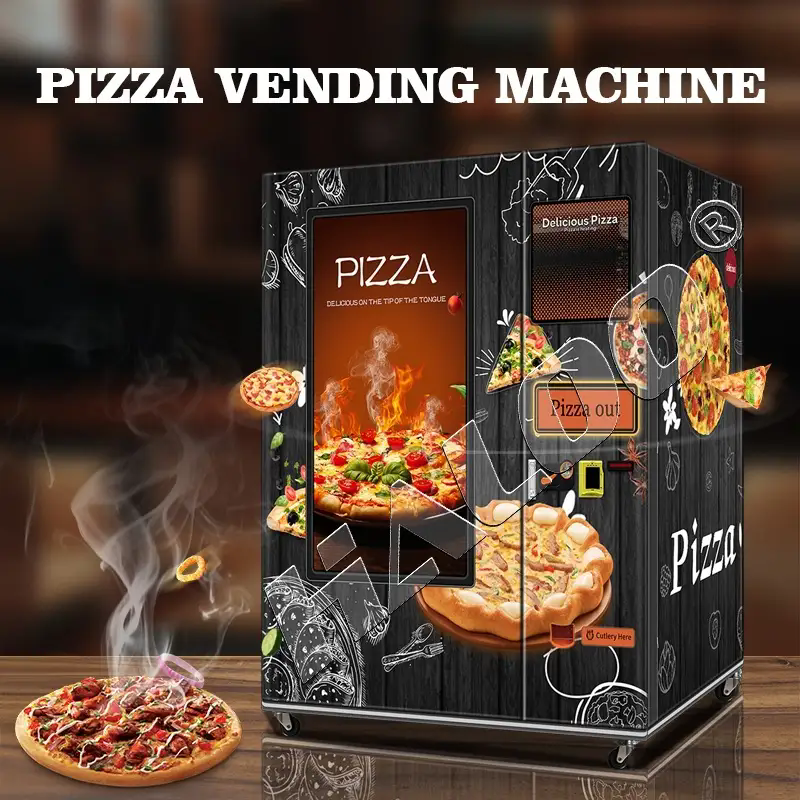 Haloo 55-inch Touch Screen Microwave Oven Vending Machine Fast Food ...