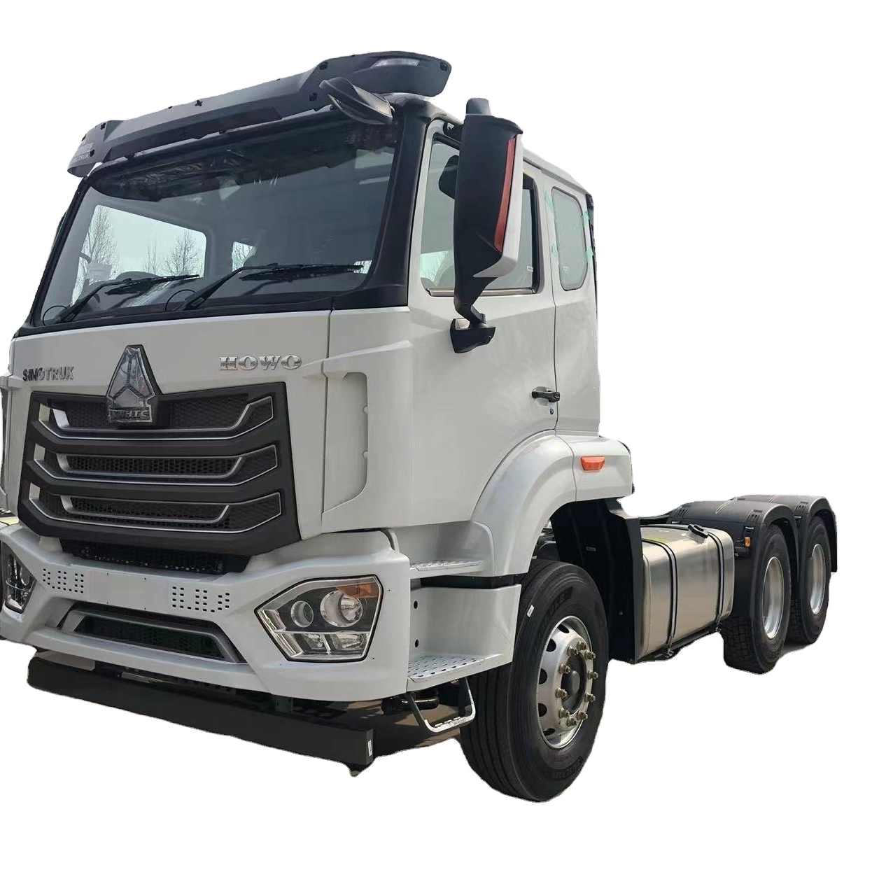 Nouveau 400HP RHD Sinotruk Howo Tracteur Head Euro 2 Diesel Fuel 6x4 ...