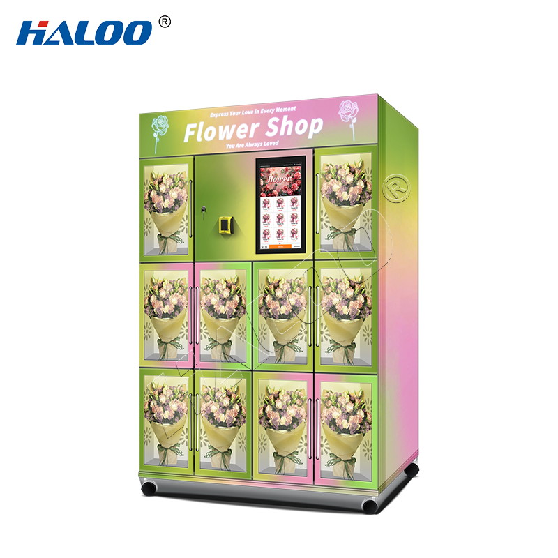 Haloo Vending Machine Hersteller Blumen Automatischer Frischblumen ...