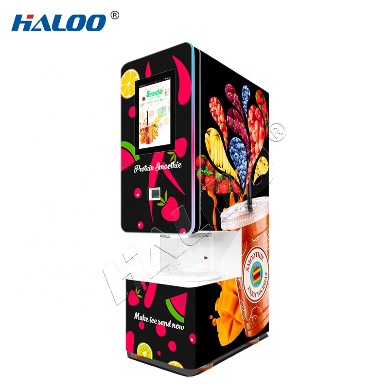 Haloo Distributeur Automatique De Smoothies 7/11 Fresh Fruits Automatic ...