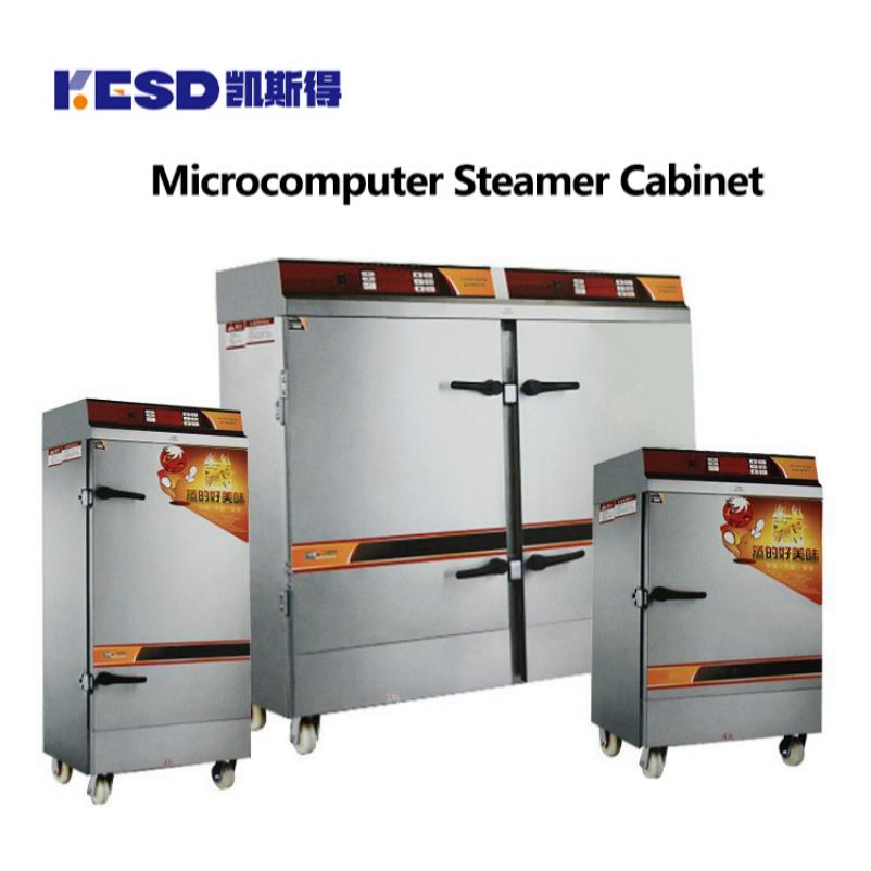 Industrial Commercial Food Steamer Standing with Oven Cabinet