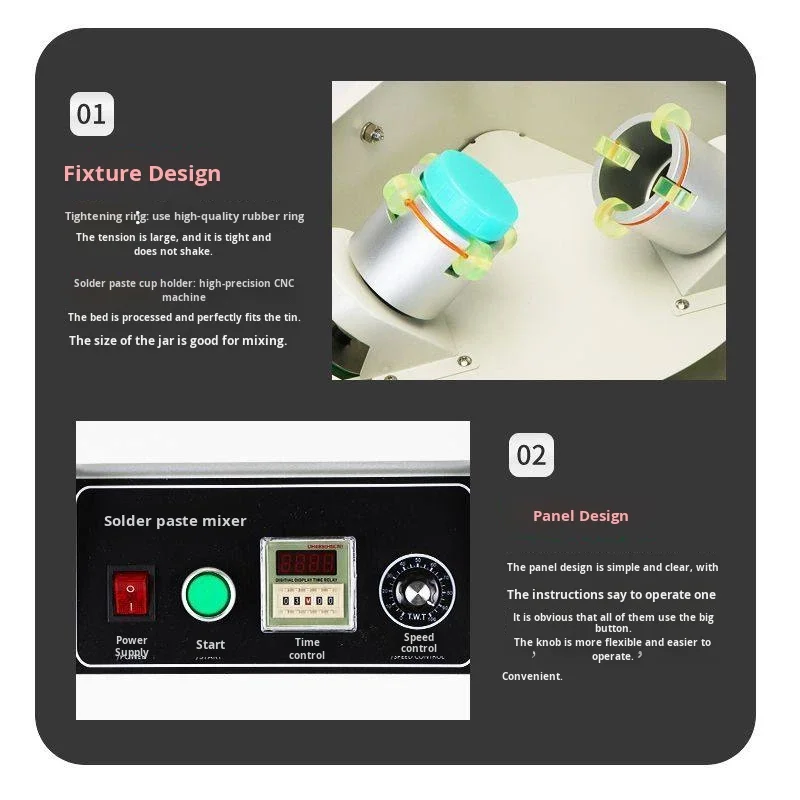Full-automatic Speed-adjustable Vacuum Defoaming Centrifugal Solder ...