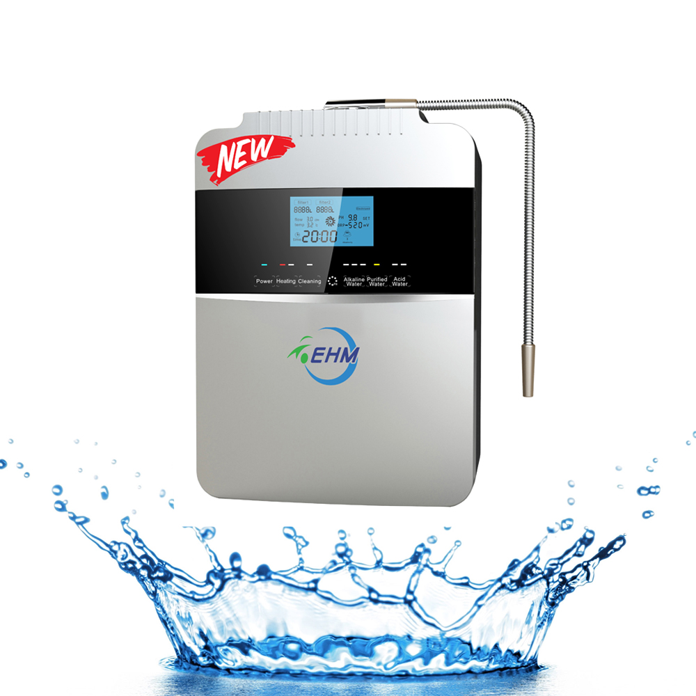 EHM Elegant Alkaline Water Ionizer Machine High PH Value 8 Plates EHM ...