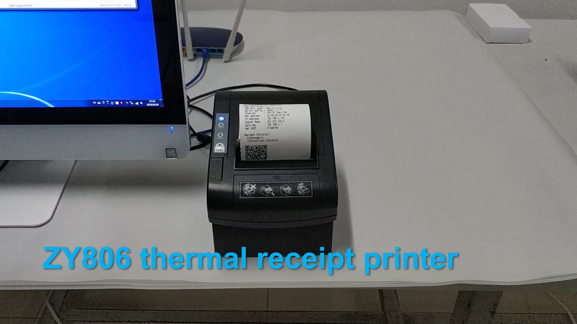 ZYWELL - 80mm Bluetooth Wifi Pos Thermal Receipt Printer Manufacturer ...