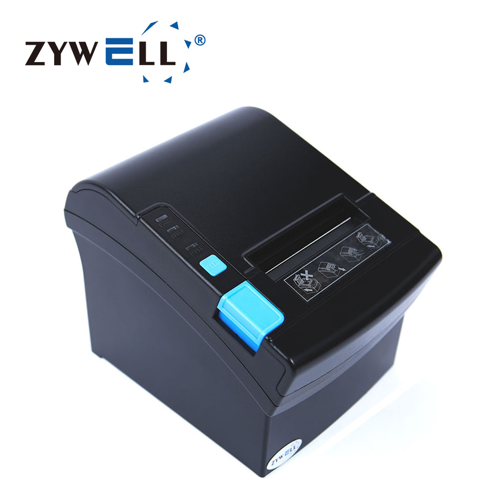 ZYWELL - ZY906 Desktop Ticket Printer with RJ11 Cash Register Interface ...