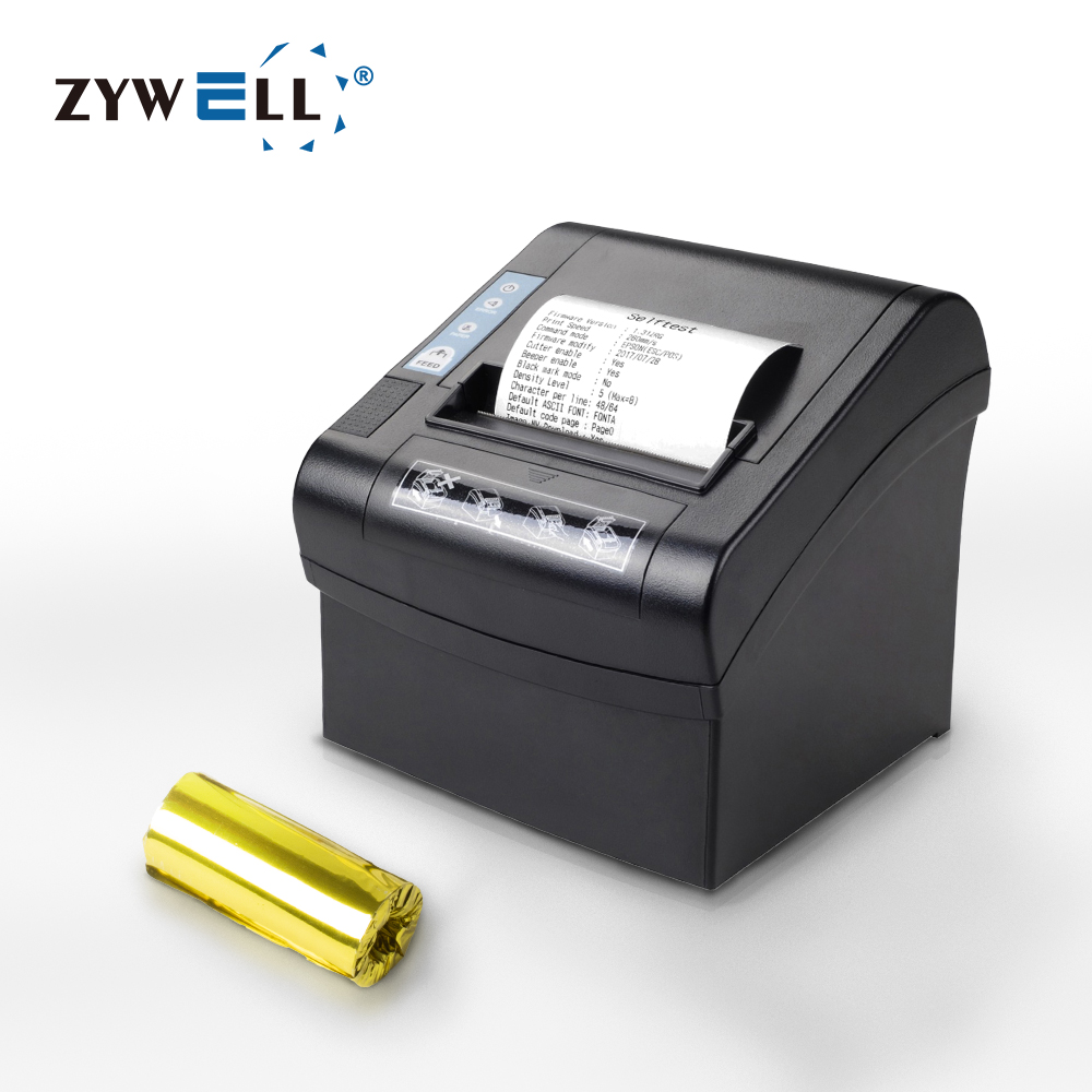 ZYWELL - Black and White Pos Machine and Receipr Printer ZY806 Lan Wifi ...