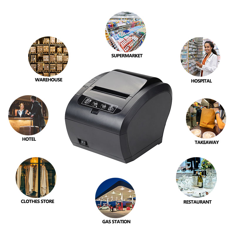 ZYWELL - Cheap 80mm Thermal Ticket Printer ZY306 Usb Bluetooth Wifi Pos ...