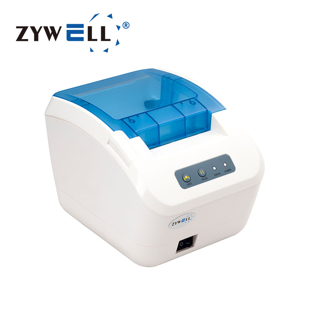 Zywell Odm 80mm label label printer zy3310 USB + serial + + + lan + wifi barcode printer uss USB ...