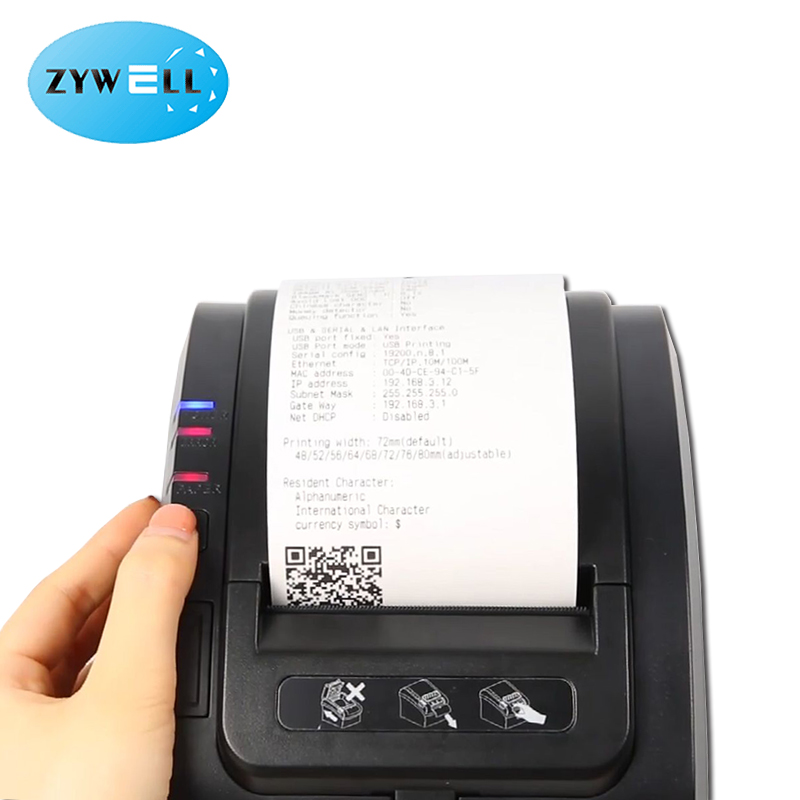 Wireless Intelligent Connectionprinter Thermal Barcode | ZYWELL