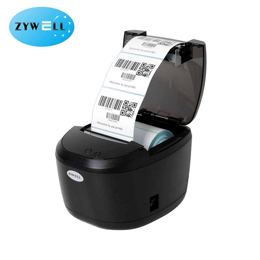 Zywell - Zywell Impresora de Pegatina High -end Barcode Label Printer Zy309 for Label Print ...