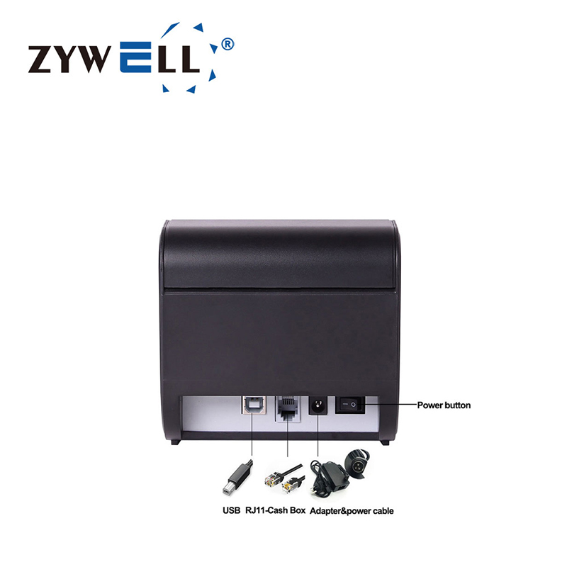 ZYWELL - Zywell Pos System Desktop 58mm Thermal Printer Z58-III Ticket ...