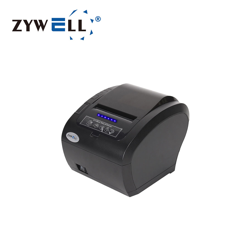 Zywell 80mm Direct Thermal Printer ZY606 Receipt Printer Ethernet ...
