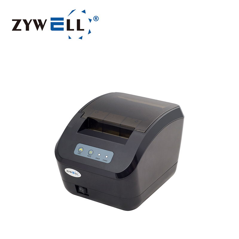 ZYWELL New Thermal Label Printer with Auto Cutter Support Android IOS Linux Wins ZY3310 Inch ...