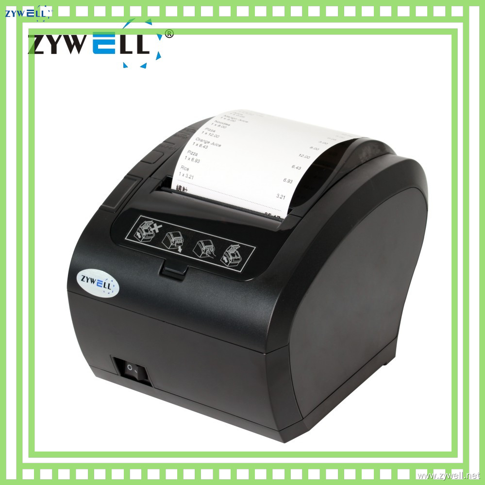 Zywell 80mm Thermal Printer USB+Serial Port - Multi-Language Support for Small Business