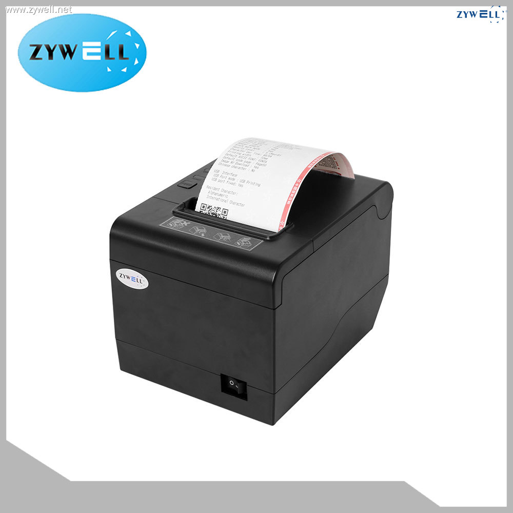 ZYWELL 80mm POS Thermal Printer - High Quality & Bluetooth Connectivity