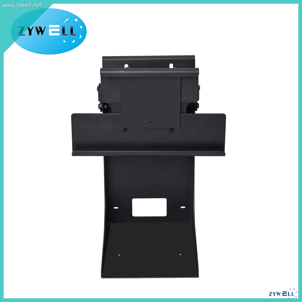 80mm Thermal Label Printer Stand with Dual Screen - Square POS Stand