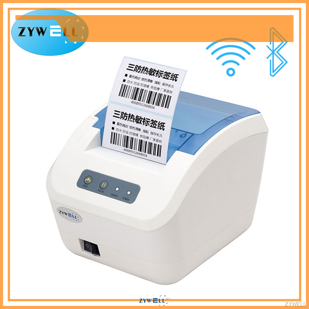 Factory Price 80mm Thermal Printer: Zywell ZY609 - Barcode/Label/Receipt - USB+Serial+LAN ...