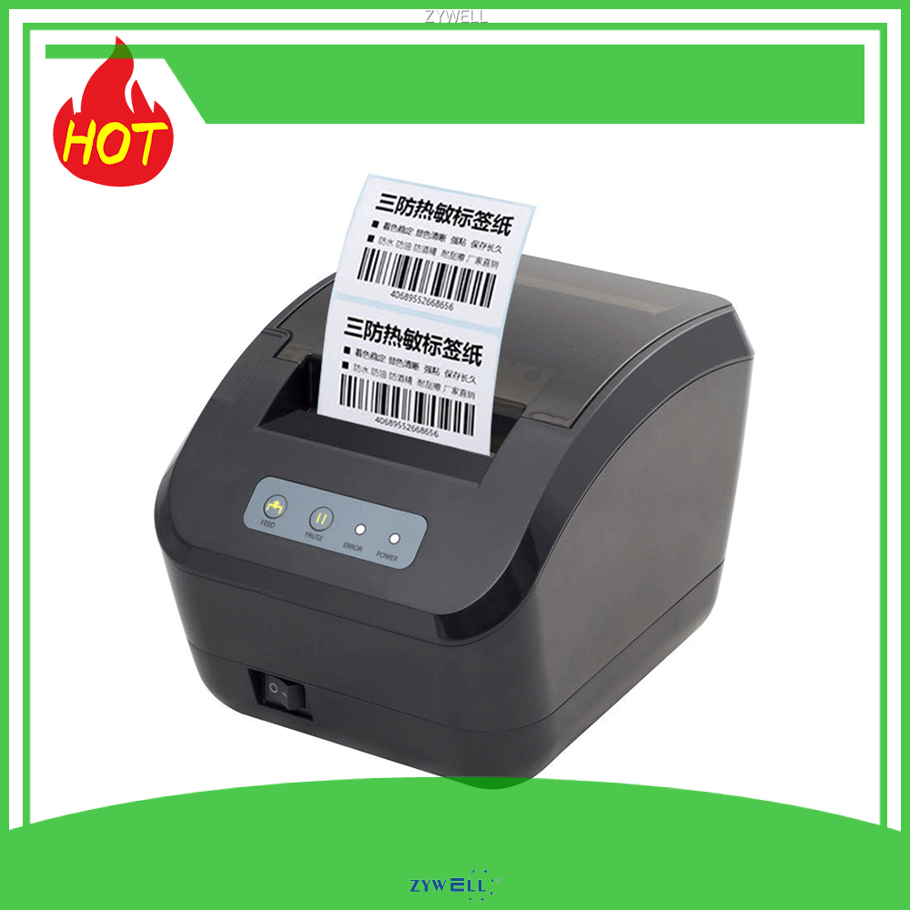 3" Thermal Label Printer with New Formula for Inkless Barcode Sticker - Zhuhai Zywell