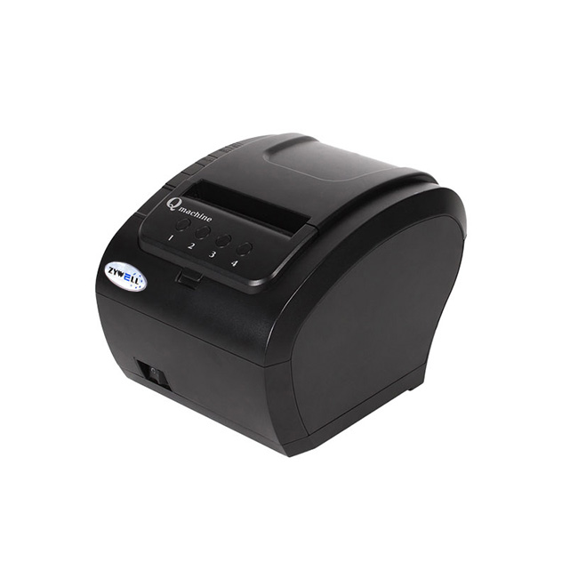ZYWELL - Thermal Receipt Printer 58mm 80mm Black and White Desktop Bill ...