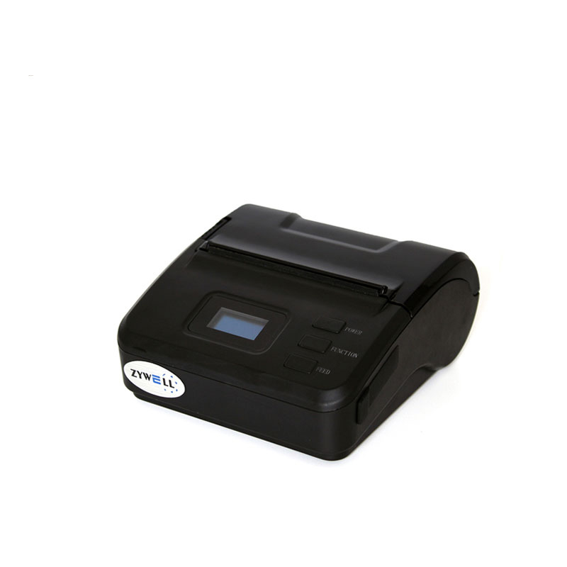 Zywell 80mm Portable Bluetooth Mobile Wireless Thermal Receipt Pos Bill Printer