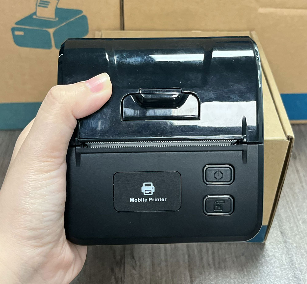 ZM06 80mm Mobile Printer – Portable Thermal Printer with Long Battery ...