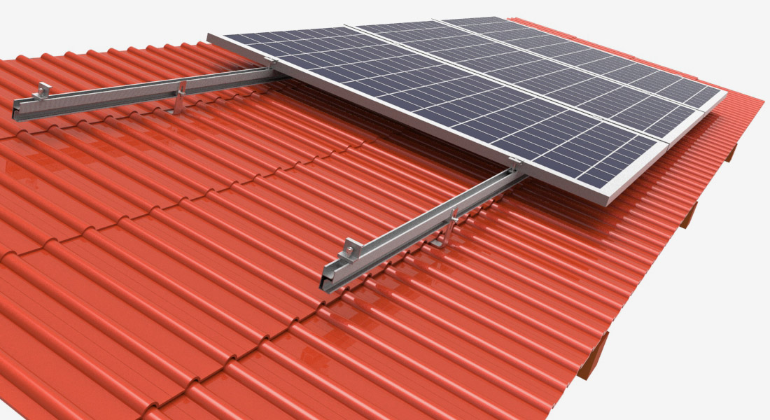 Pitched Tile Roof Mounting Brackets | Tripsolar