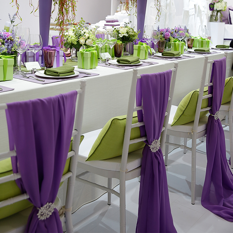 Romantic Custom Banquet Theme Linens Set Wedding Table Cloth