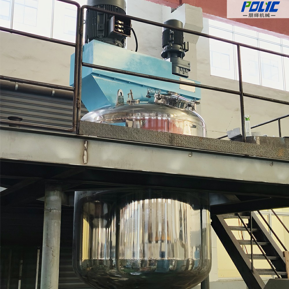 Concentric Double Shaft Mixing Kettle | Polyc Machine