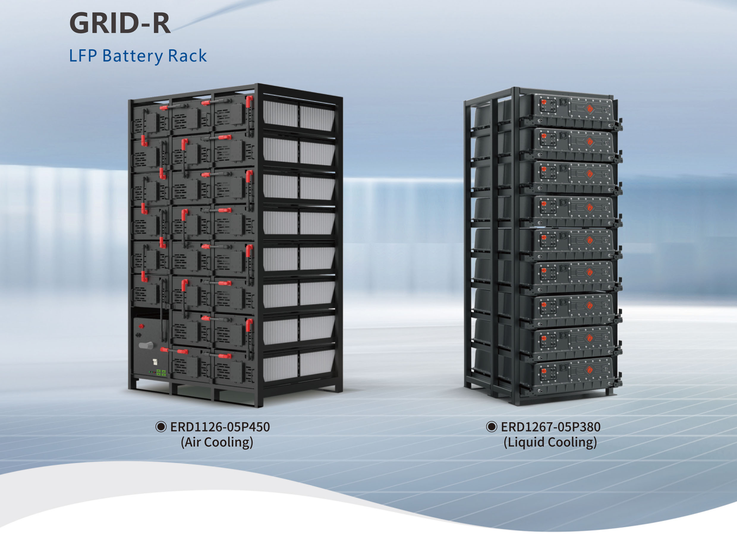 GRID-R LFP Battery Rack----ERD1126-05P450+ERD1267-05P380 | Enerlution ...