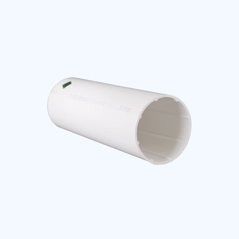 PVC-U Drainage Pipe Spiral Silencer Solid Wall And Hollow Design ...