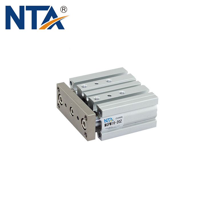 Non Rotating Pneumatic Cylinder with Guide Rods NTA MGP for Limited ...