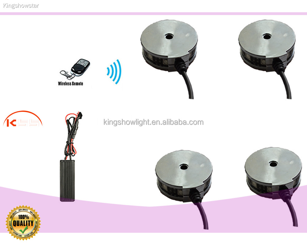 RGB LED Motorcycle Wheel Lights - High-Tech, Multi-Functional