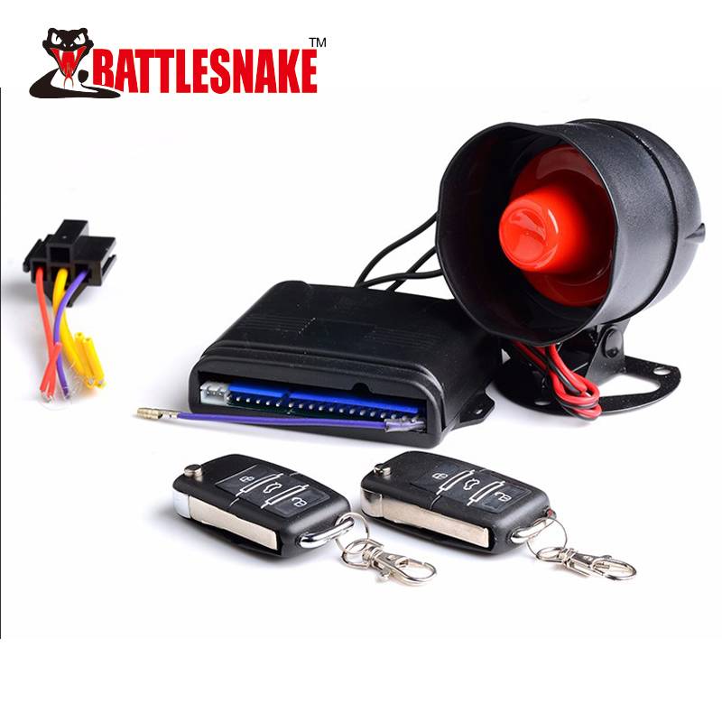 Easy Installation One Way Car Alarm Security System CF790T19