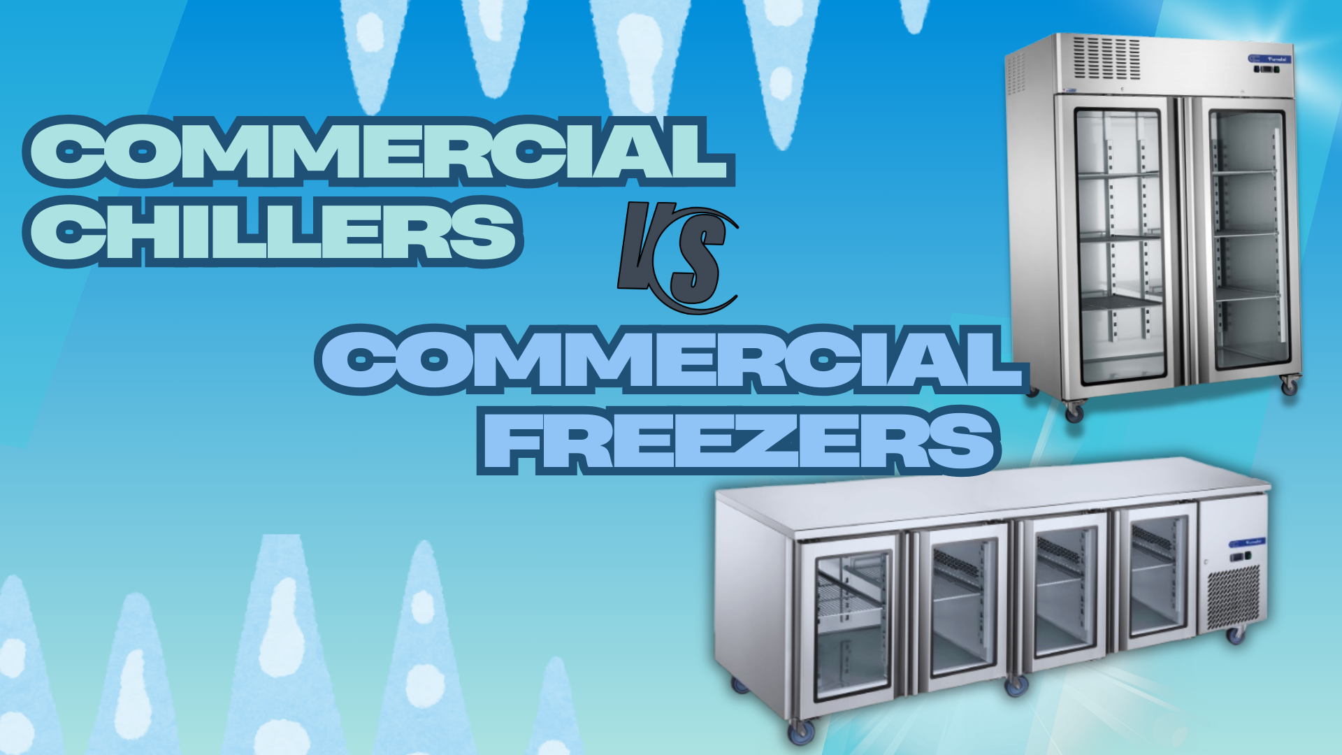 Chillers comerciais vs. Freezers comerciais | Um guia completo | Shinelong