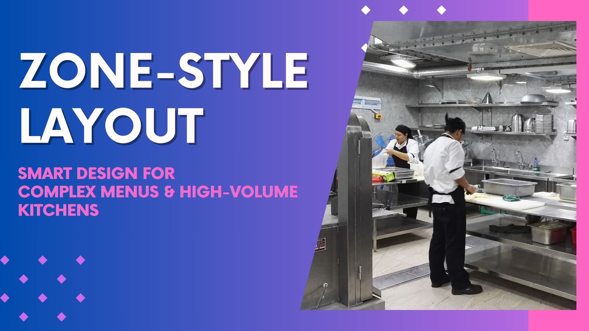 Zone-Style Kitchen Layout | Smart Design for Complex Menus and High ...