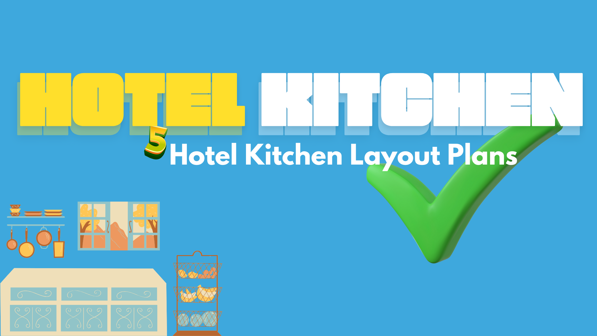 5 Common Hotel Kitchen Layout Plans Explained | Shinelong