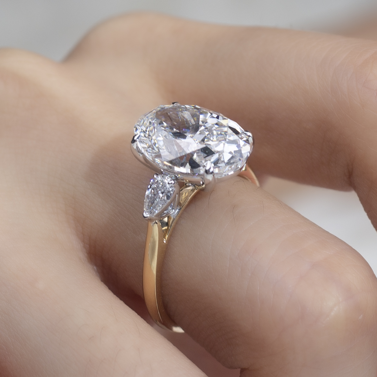 Professionell labbdiamant 5 karat | Messi-smycken