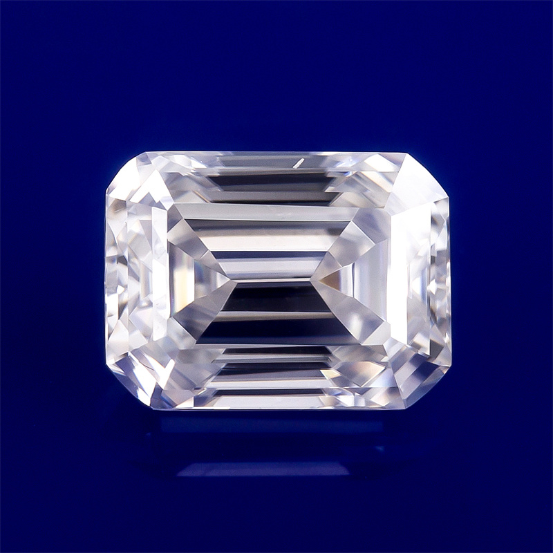 Octangle Cut Moissanite D EF GH Color GRA Cetificate