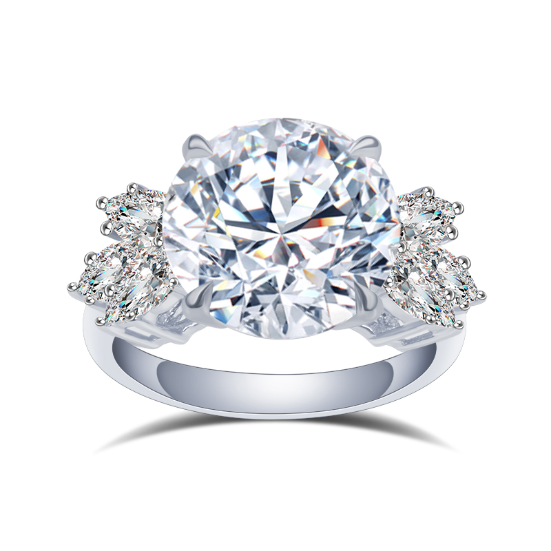 MSR-1447 18K Gold Customized 6ct D VS CVD HPHT Oval Lab Diamond ...