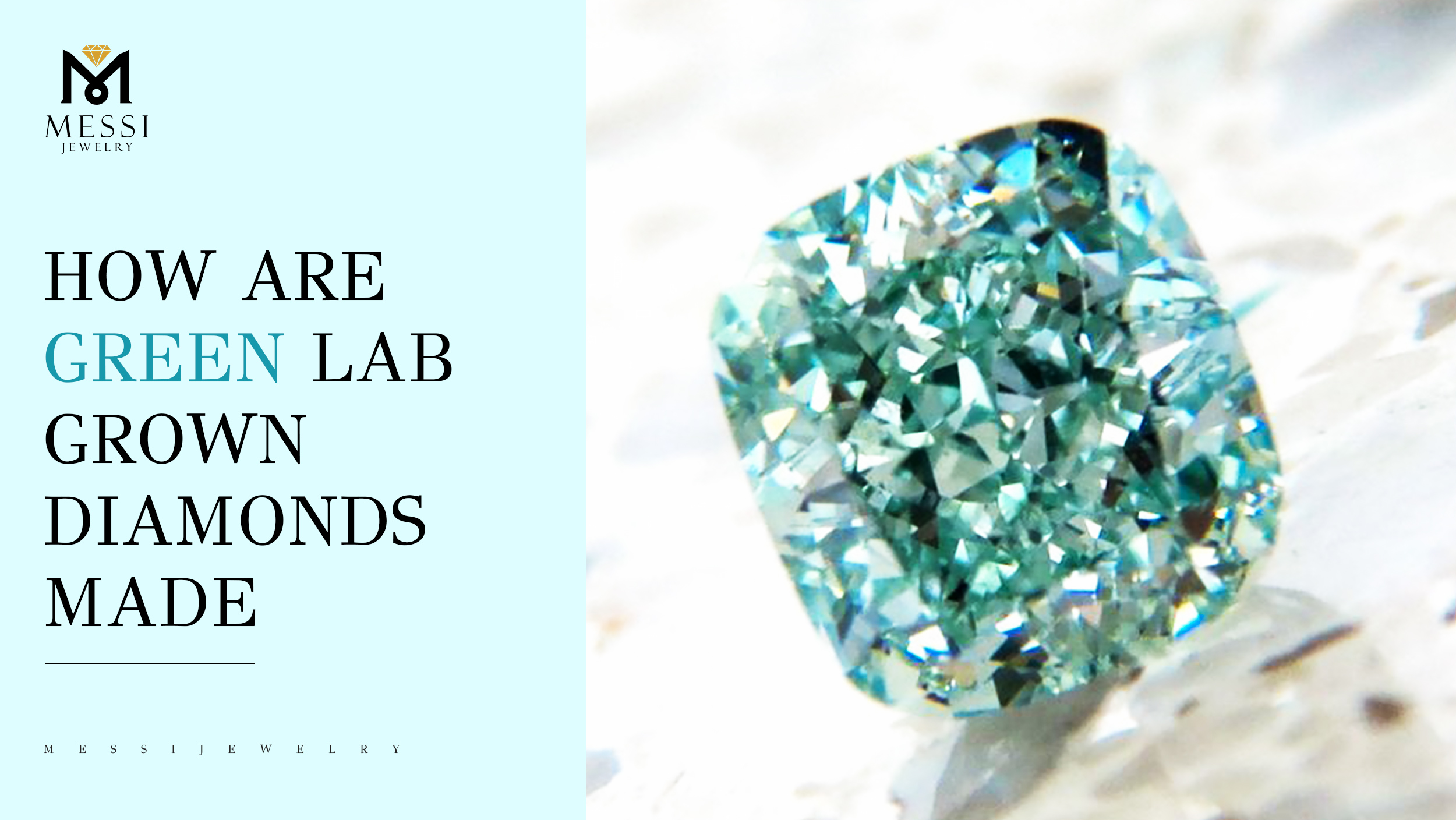 How Are Green Lab-Grown Diamonds Made? | Messi Jewelry