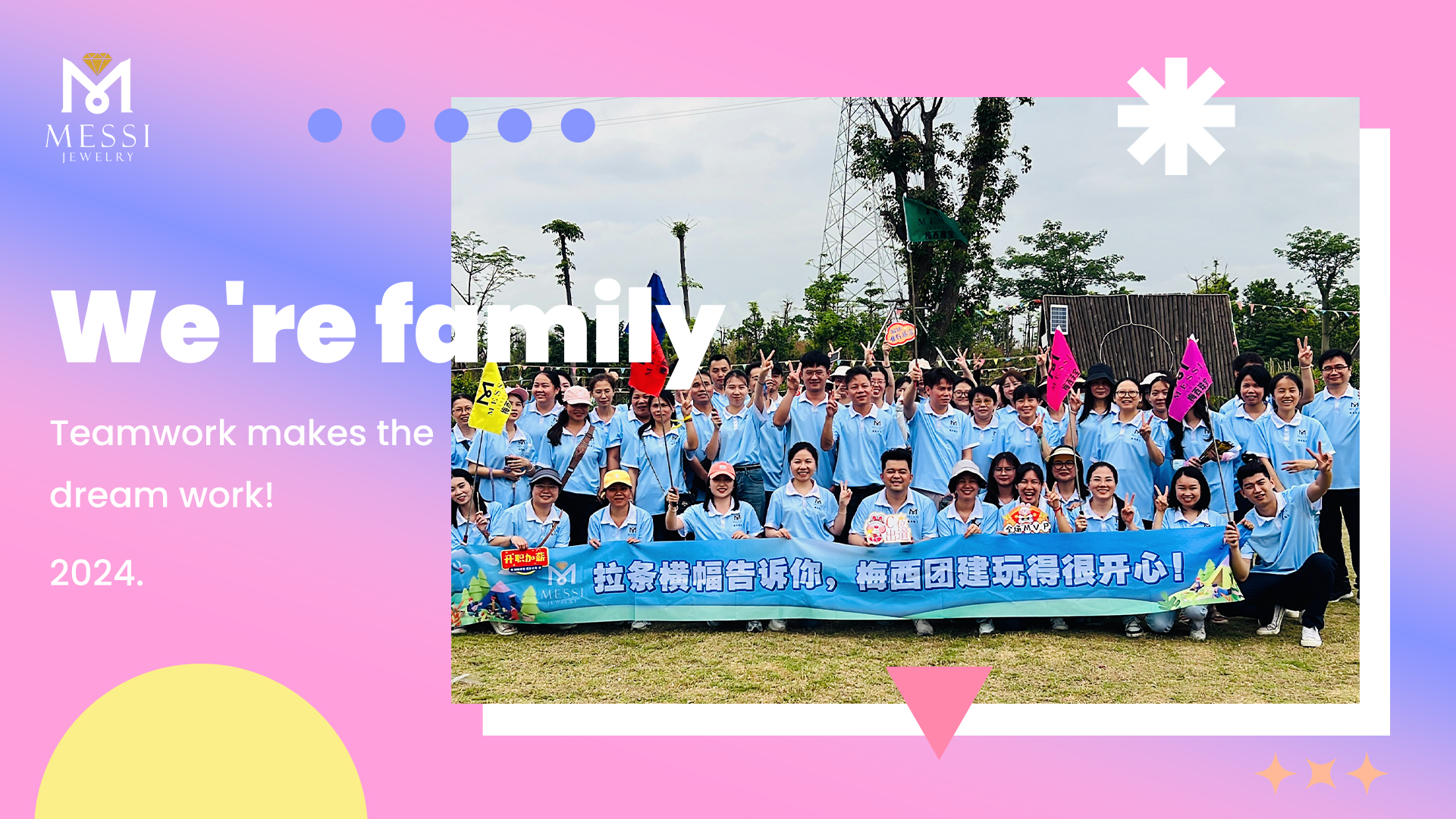 Teamwork Makes the Dream Work! | Messi Jewelry