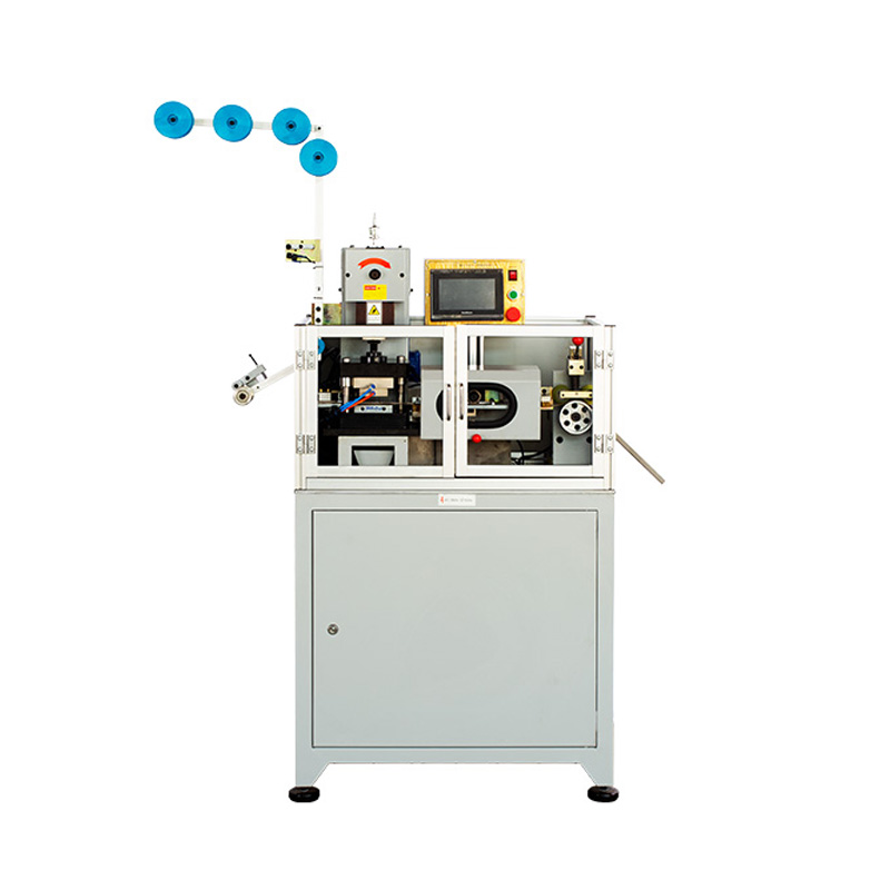 ZHENYU FULL AUTOMATIC PLASTIC ZIPPER CNC GAPPING AND STRIPPING MACHINE