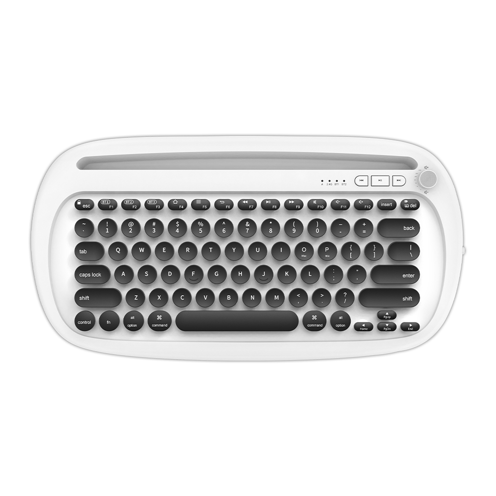 Personalized Modeling Wireless Keyboard Bluetooth+2.4g Office Keyboard ...