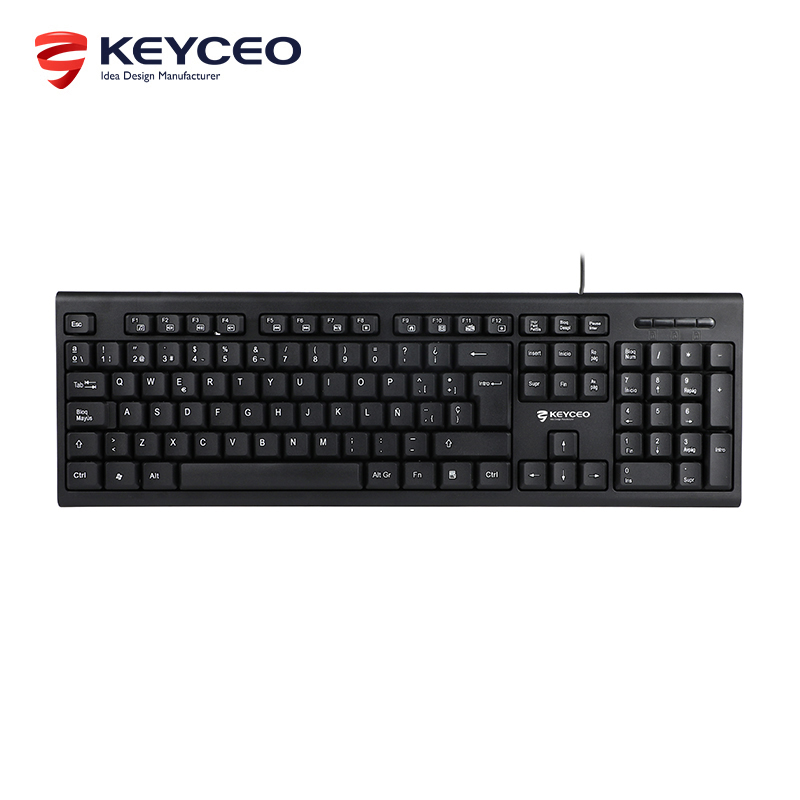 Keyceo Ergonomic Butterfly Keyboard, RGB, KY-K204 | Keyceo - Keyceo