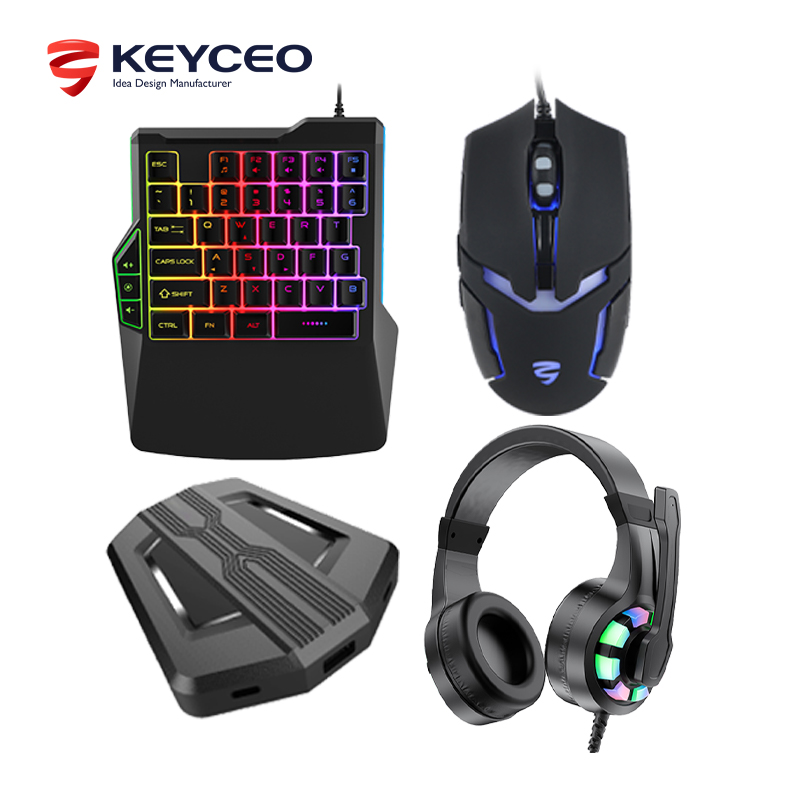 4 In 1 Gaming Combo Special For Game Station Mouse And Keyboard Headset ...